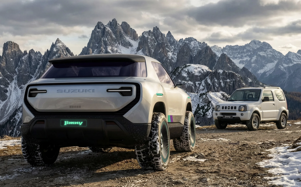 Ford designer shows next generation Suzuki Jimny! - Ruetir