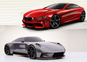 Renderfight: BMW M GT versus Porsche 901 Design concept | Autofans